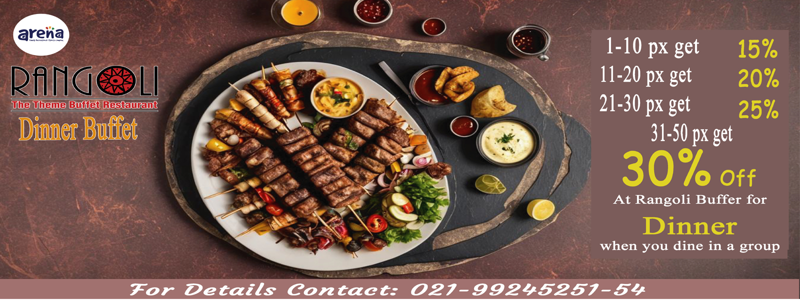 Rangoli Buffet | Arena
